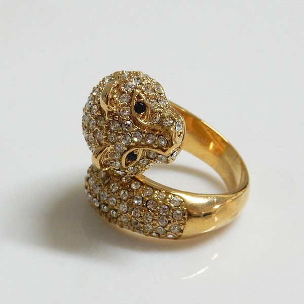 Leopard Crystal Ring - Buy ring, Animal Ring, Leopard Ring Product on ...